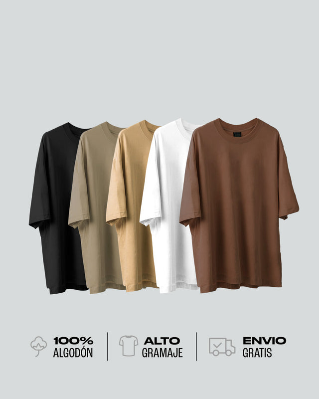 Camisetas básicas oversize para hombre | Dynamo Brand